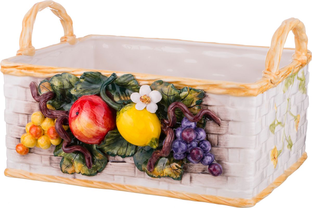 изделие декоративное корзина с фруктами 40*24*35 см недорого купить в ...